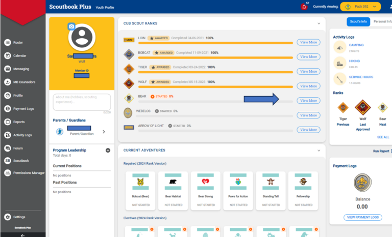 Scoutbook June 2024 Cub Scout Changes - Scoutbook Knowledge Base